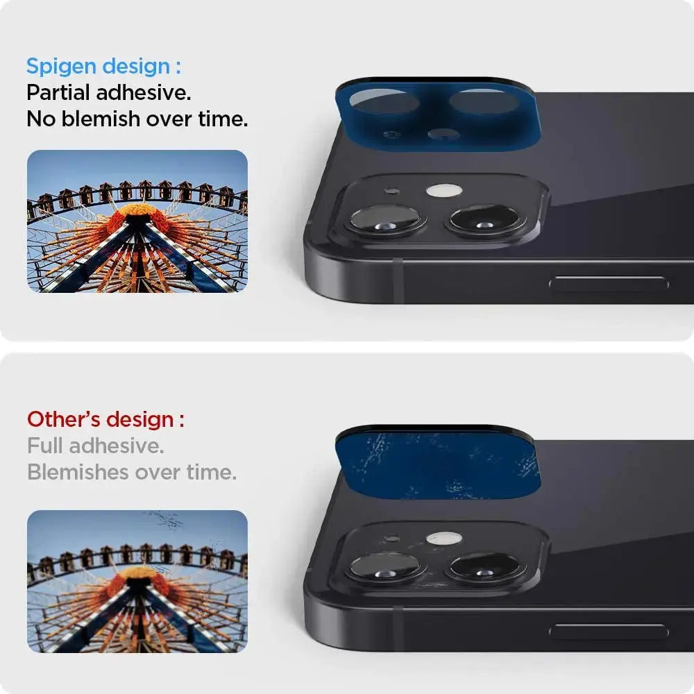 [2 Pack] iPhone 12 Mini Optic Lens Protector - Spigen Singapore