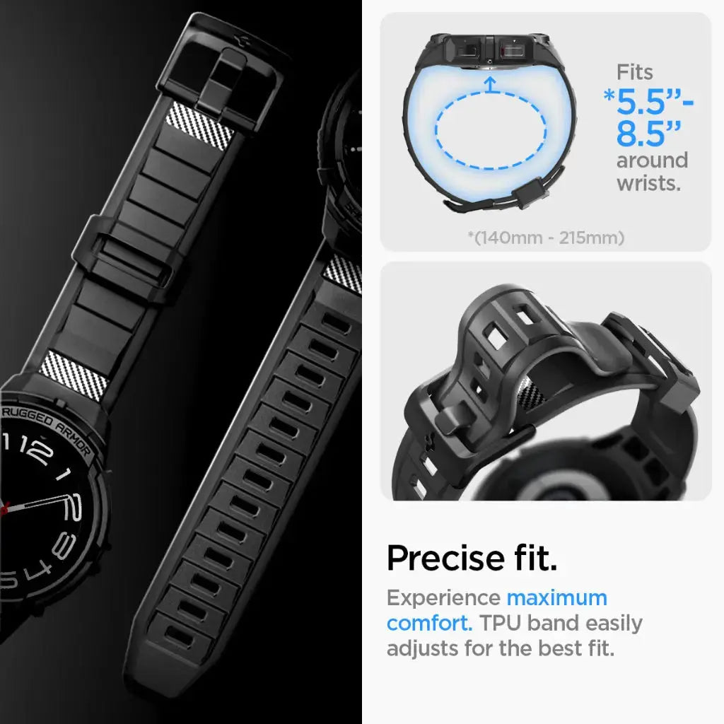 Galaxy Watch 6 Classic 47mm Case Rugged Armor Pro - Spigen Singapore