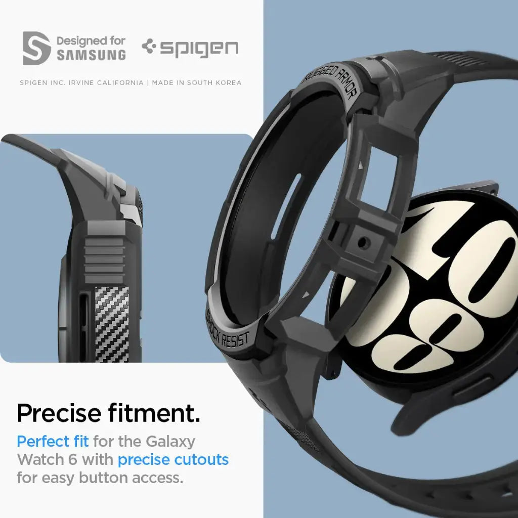 Galaxy Watch 6 44mm Case Rugged Armor Pro - Spigen Singapore