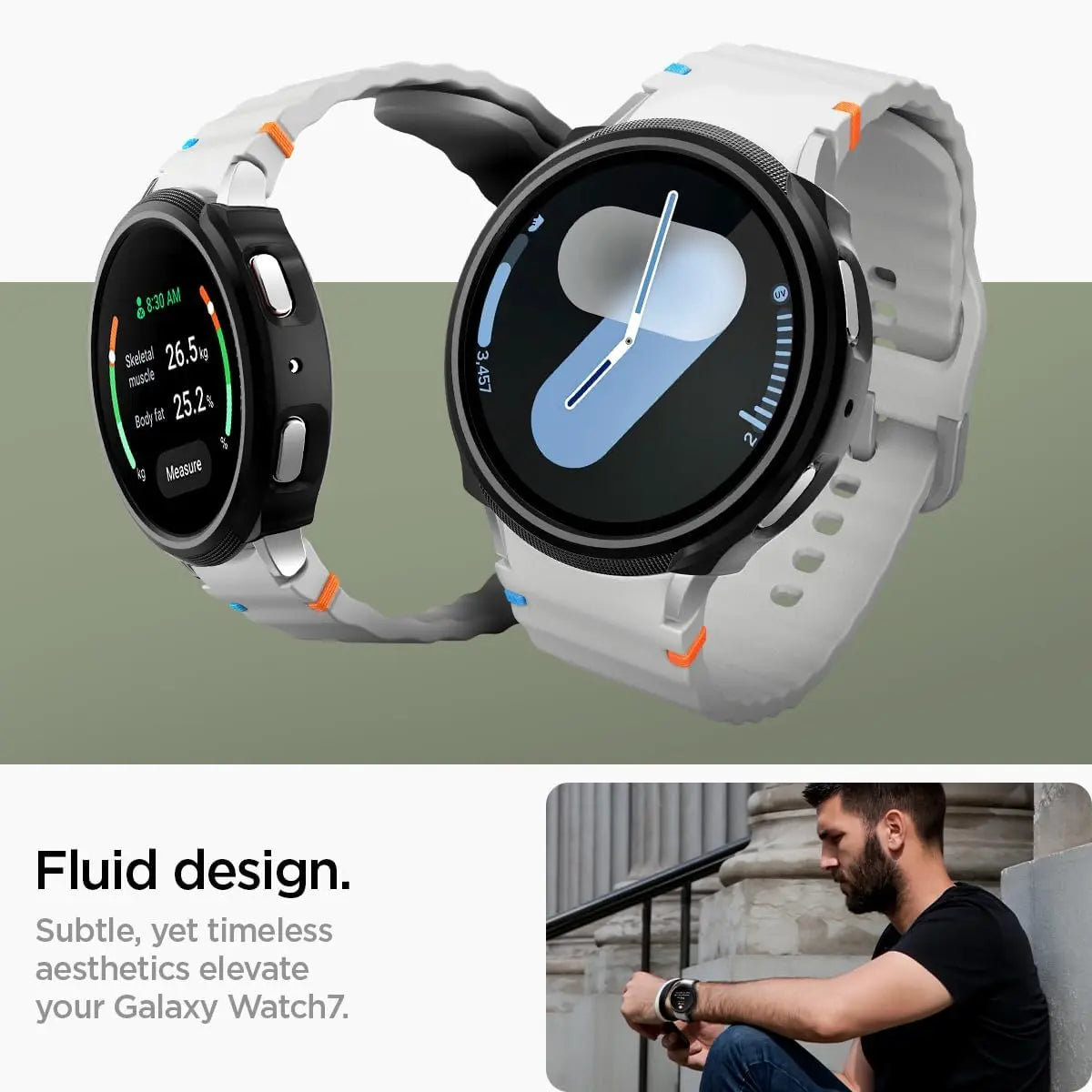 Galaxy Watch 7 (44mm) Case Liquid Air - Spigen Singapore
